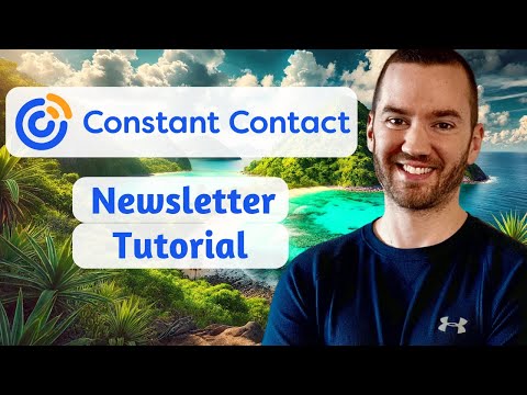 Constant Contact Newsletter Tutorial 2024 (How To Create Newsletter In Constant Contact)