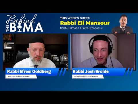 #80 - Behind the Bima: R' Eli Mansour