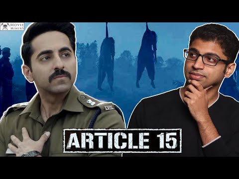 How Article 15 Explains The TRAGEDIES Of Caste System | Movie Miners