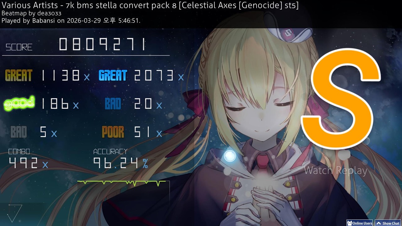 Celestial Axes [Genocide] 96.24%