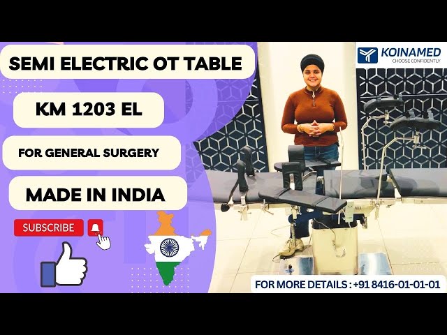 General Surgery OT Table - Ot Table semi electric Manufacturer from New ...