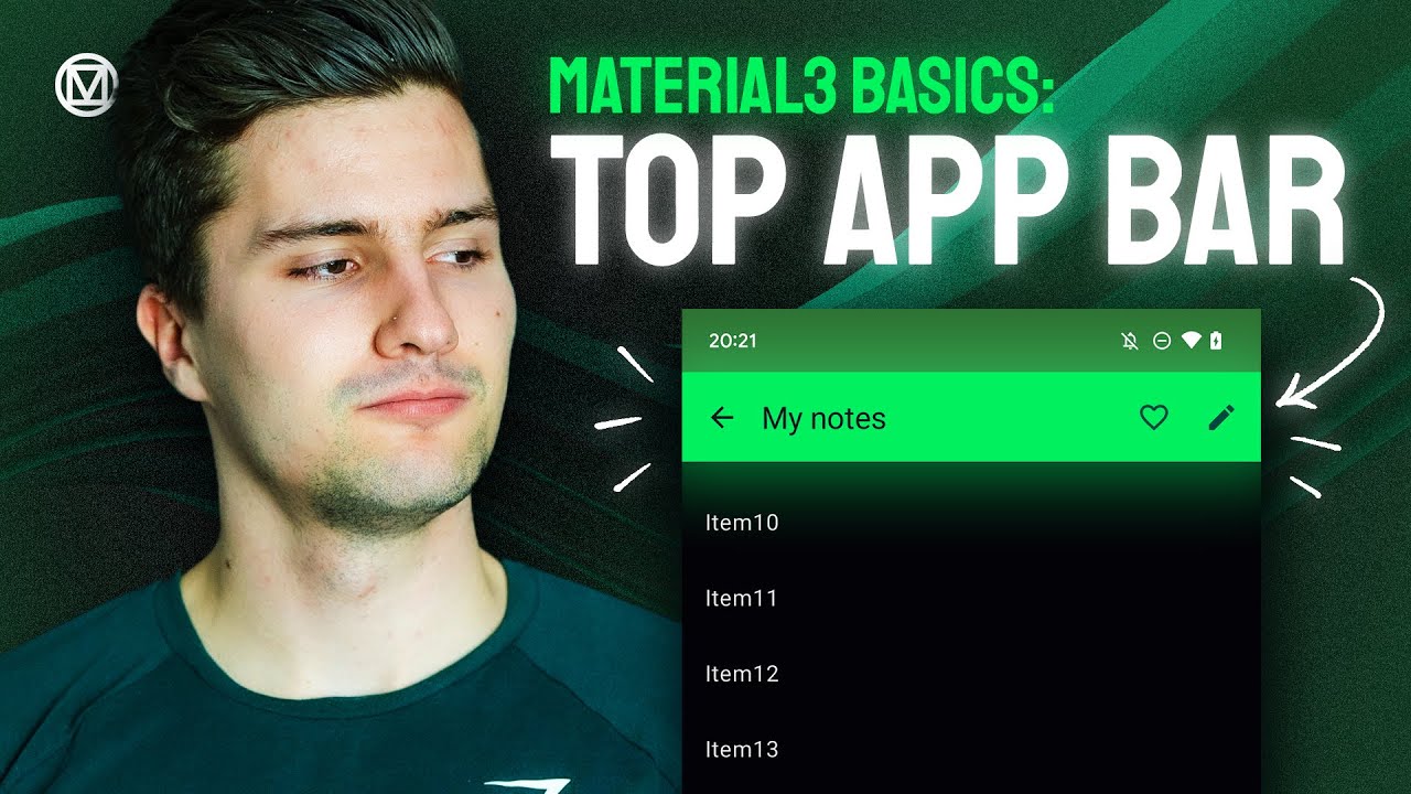 Top App Bar (Toolbar) - UX With Material3