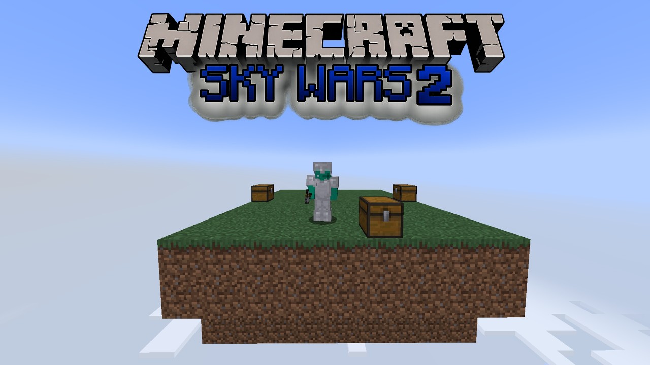 Minecraft SkyWars 2 – Solo PvP Gameplay