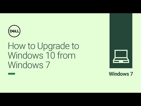 WINDOWS 7 - How to Upgrade Windows 7 to Windows 10 (Official Dell Tech Support)