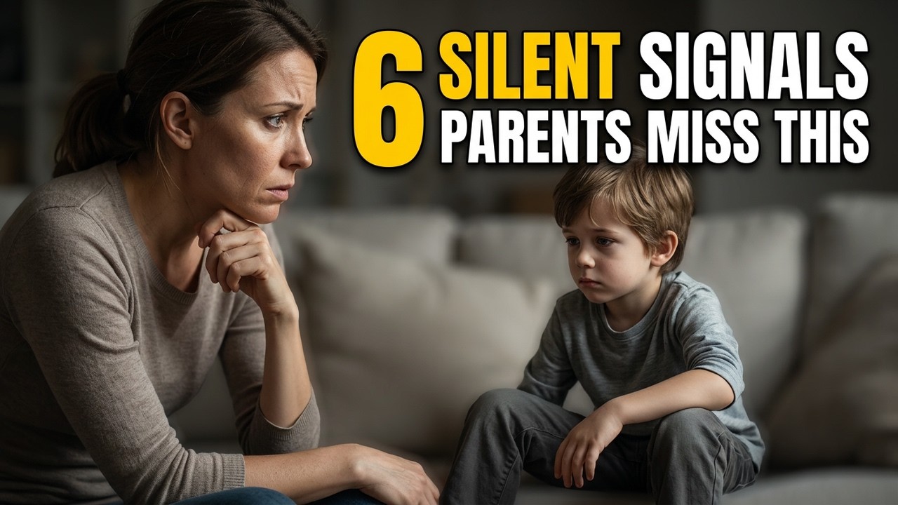 PARENTS MISS THIS -- 6 Silent Signals Your Child Is Struggling Emotionally