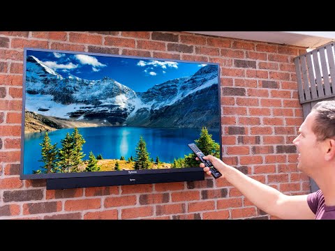 Insane Outdoor TV Setup! - Sylvox 55" Pool Pro Review