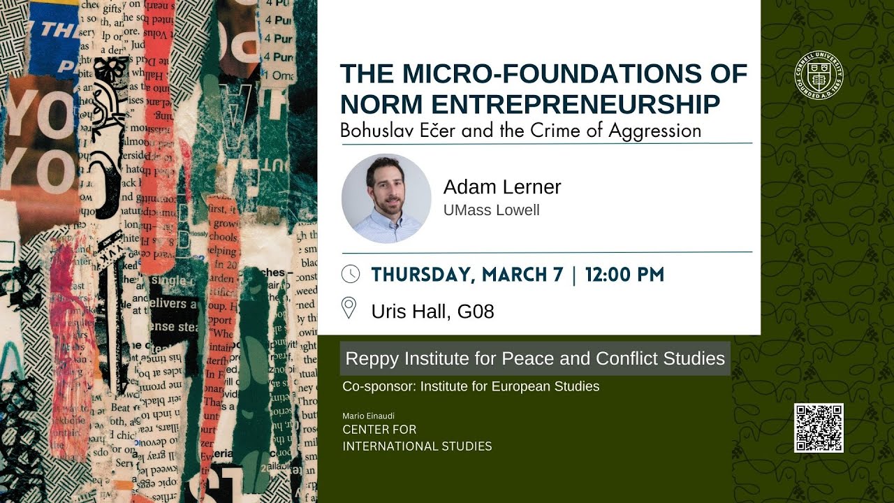 The Micro-Foundations of Norm Entrepreneurship