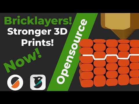 Bricklayers for Stronger 3D-Prints now Opensource!