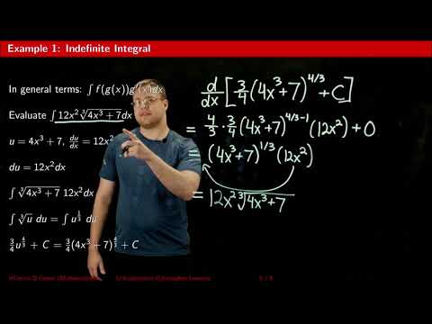 Integration Techniques: U-Substitution