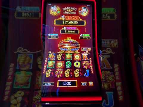 Grand Jackpot on dancing drums! 17 thousand dollars!!!