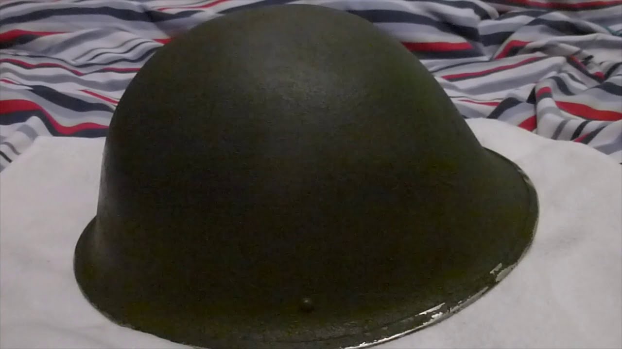 Review: Late ww2 British MK 4 (turtle) steel helmet, Far East, 1945