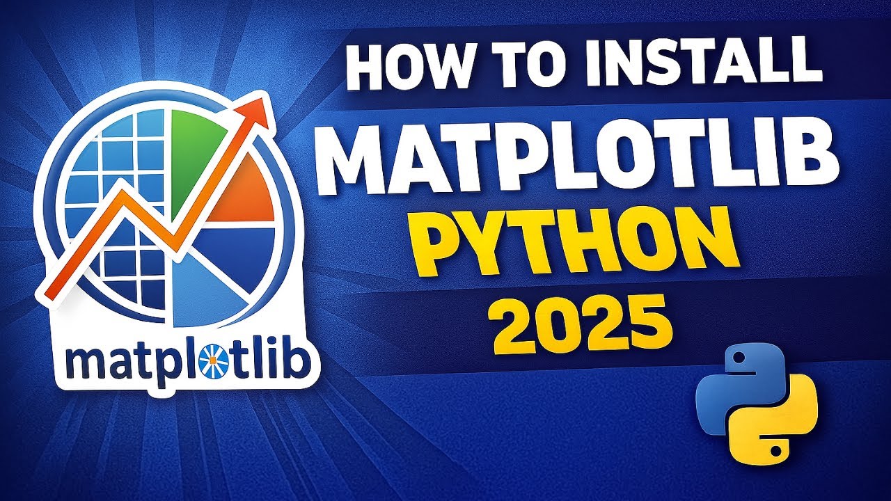 How to Install Matplotlib on Python 3.12.9 on Windows 10/11 [ 2025 Update ] Complete Guide