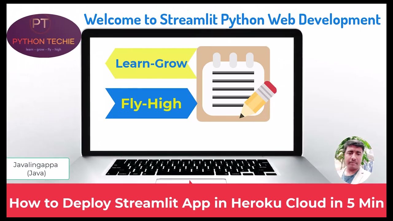 How to Deploy Streamlit Python Application  on Heroku Cloud Platform
