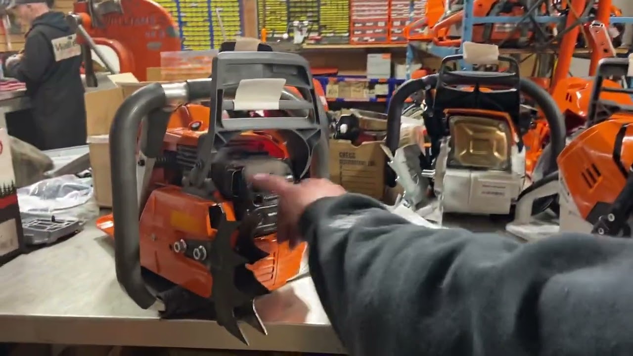 Donny walkers chainsaws showing different muffler mods