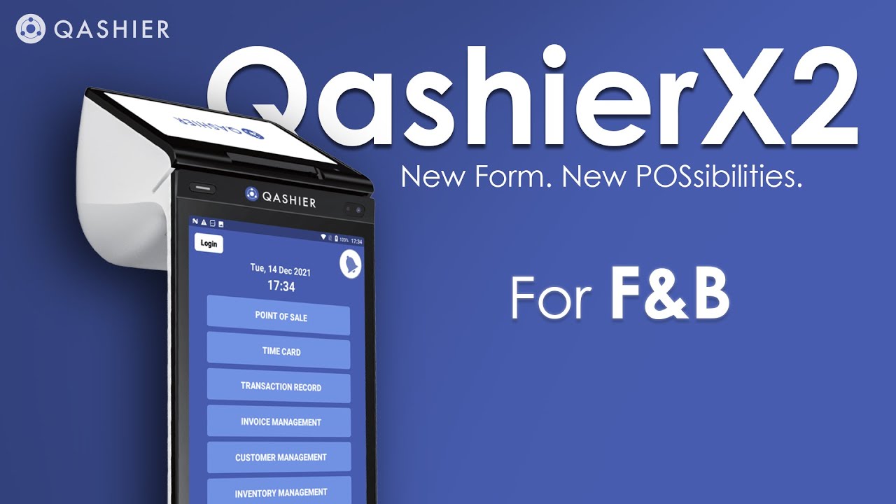 Qashier for F&B