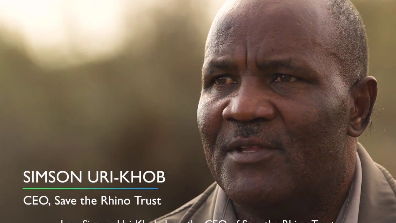 Simson Uri-Khob: CEO of Save the Rhino Trust
