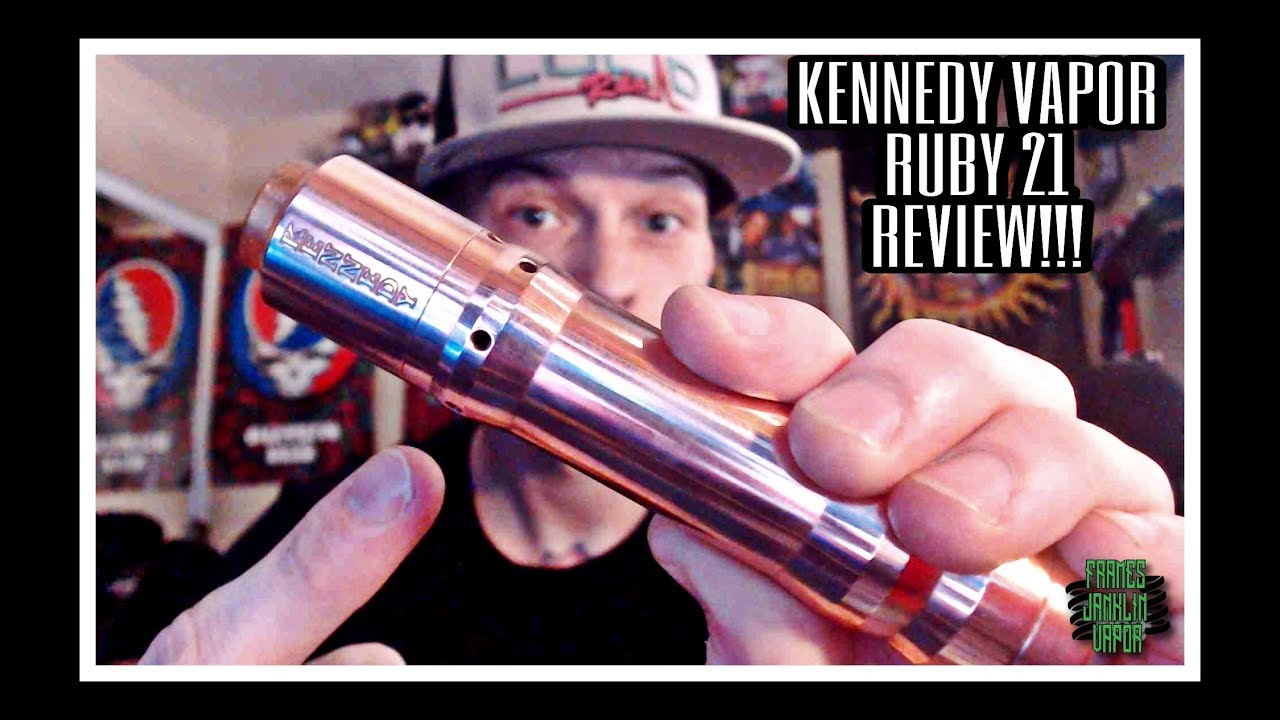Kennedy Vapor Ruby 21 Review!! | True Hybrid 21700 Mech Mod