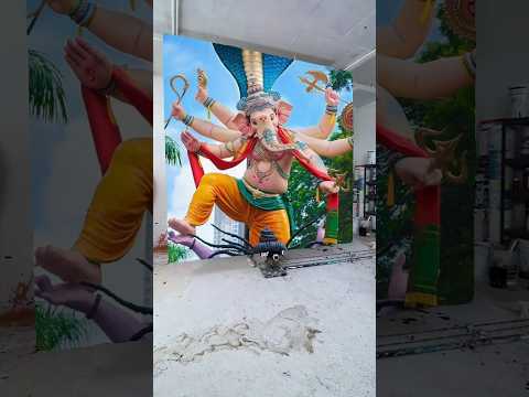 Ganpati Bappa drawing photo 🥰🙏🌺 #shorts #youtubeshorts #viralshorts #ganesh #ganpatibappamorya