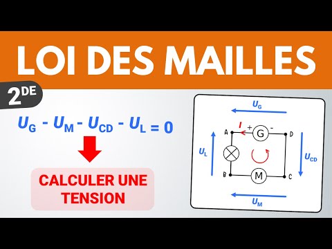 Loi des mailles 💡 Calculer une tension | Lycée | Physique