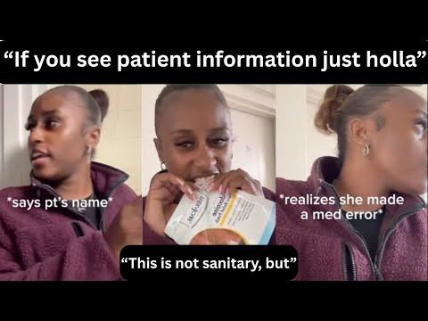 Nurse Livestreams on TikTok at Work During Med Pass & Receives HUGE BACKLASH