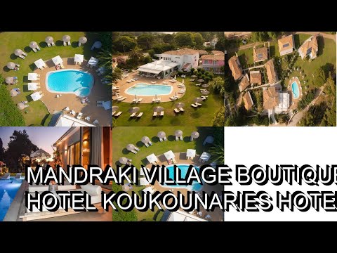 Mandraki Village Boutique Hotel Koukounaries Hotels Greece