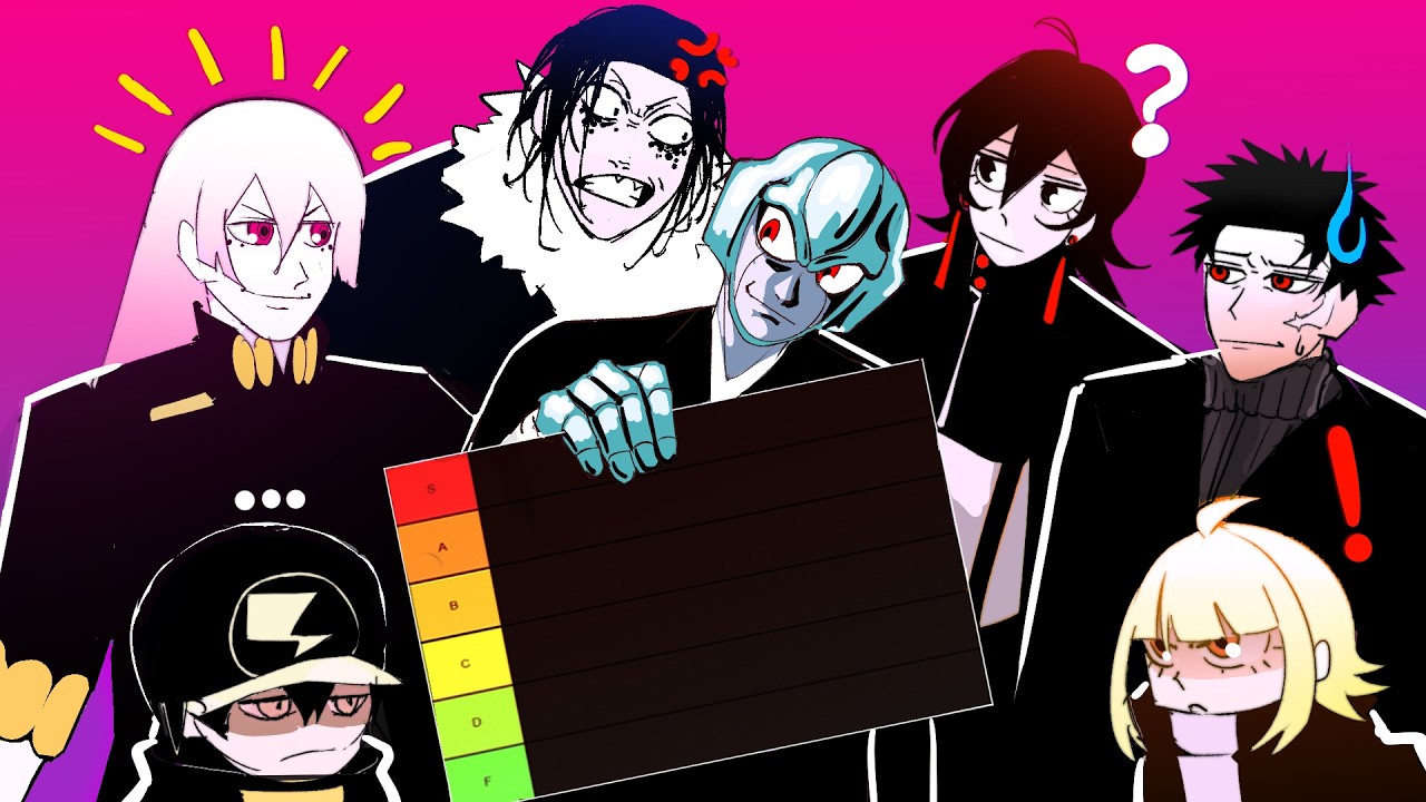 Ranking every design in Kagurabachi