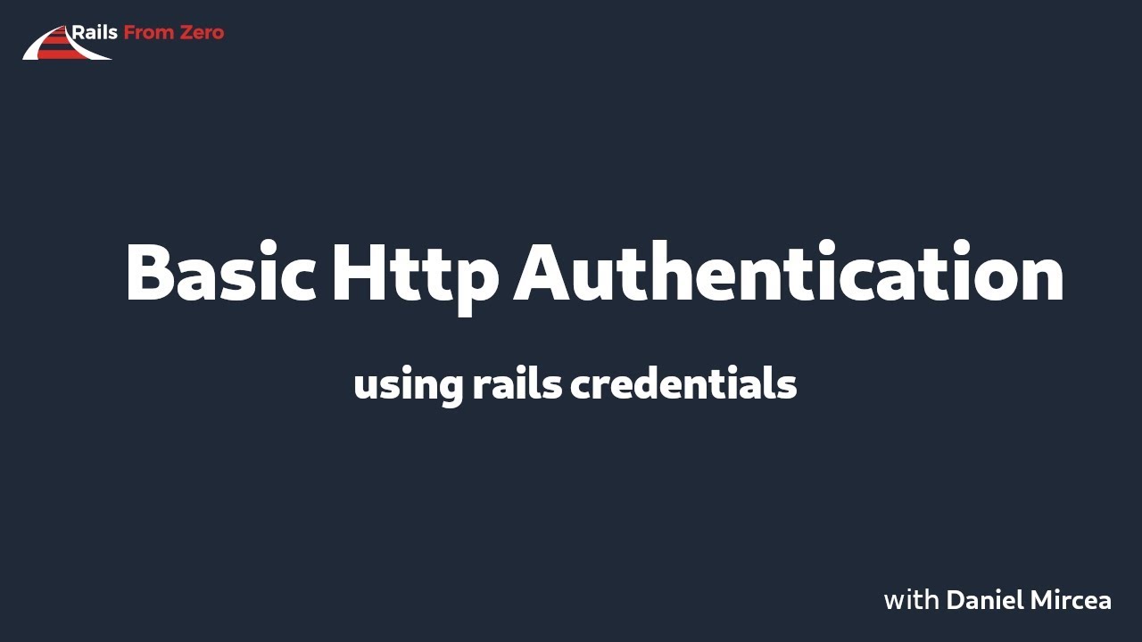 Basic Http Authentication using Rails credentials