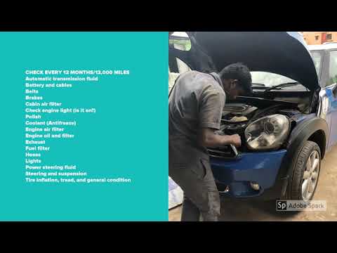 Car Maintenance Schedule