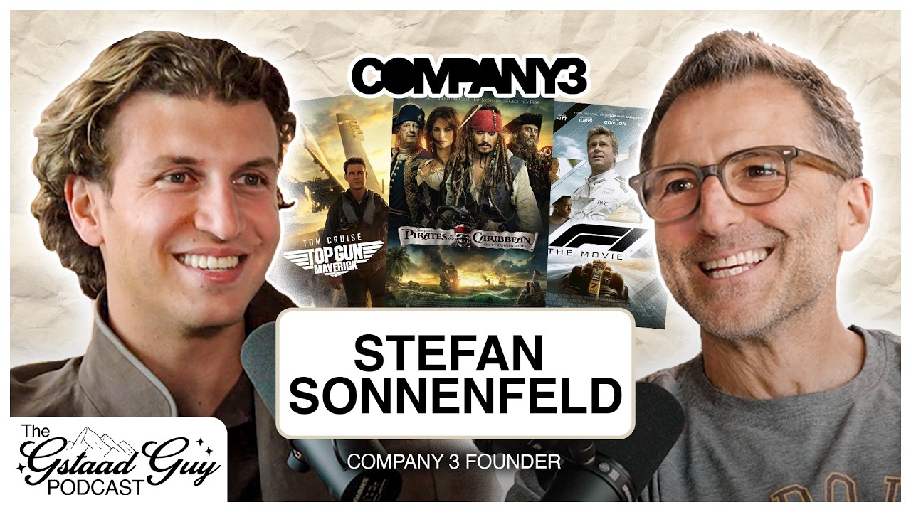 Company 3 Founder: Stefan Sonnenfeld – “Da Vinci of Colour Grading”, Movies, & Apple