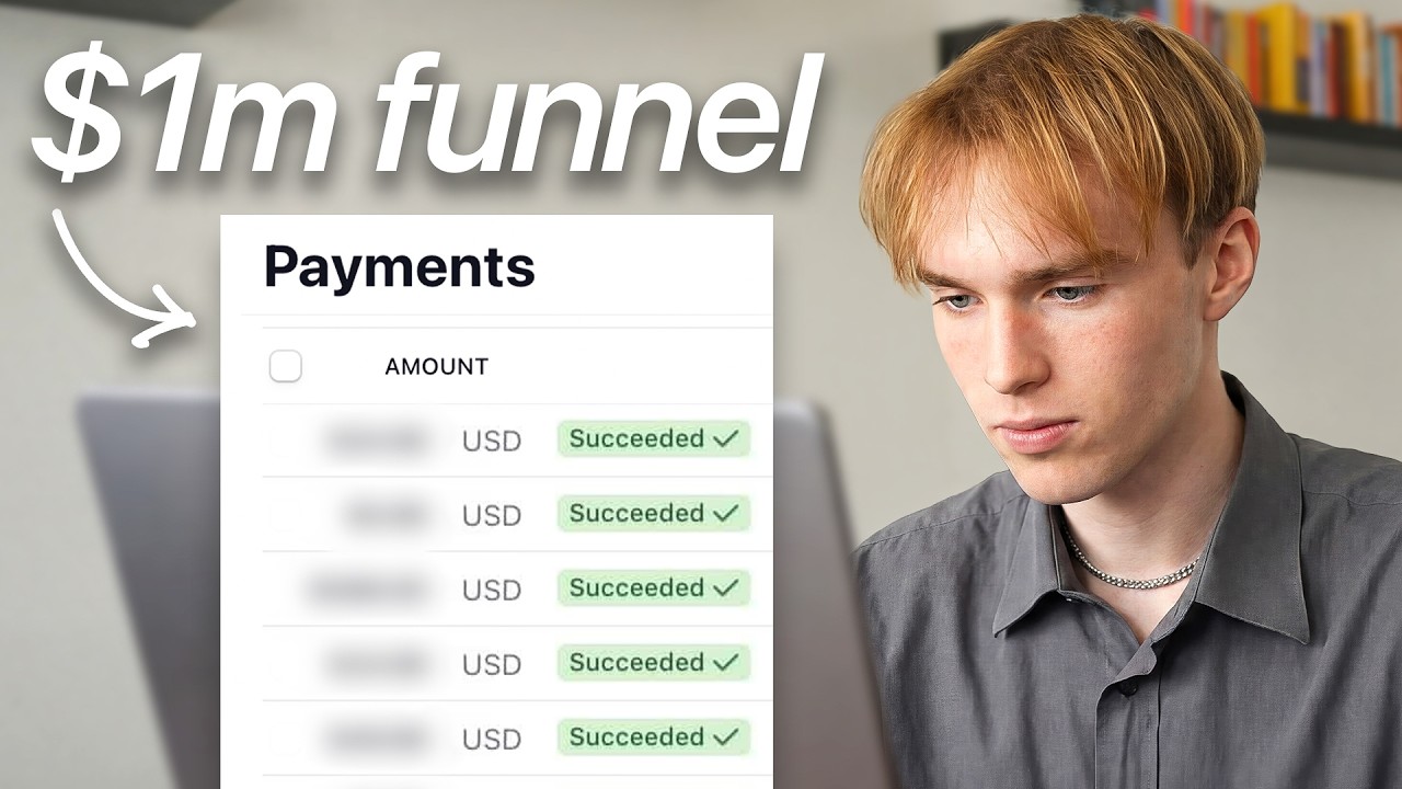 watch me build a $1m sales funnel with ai