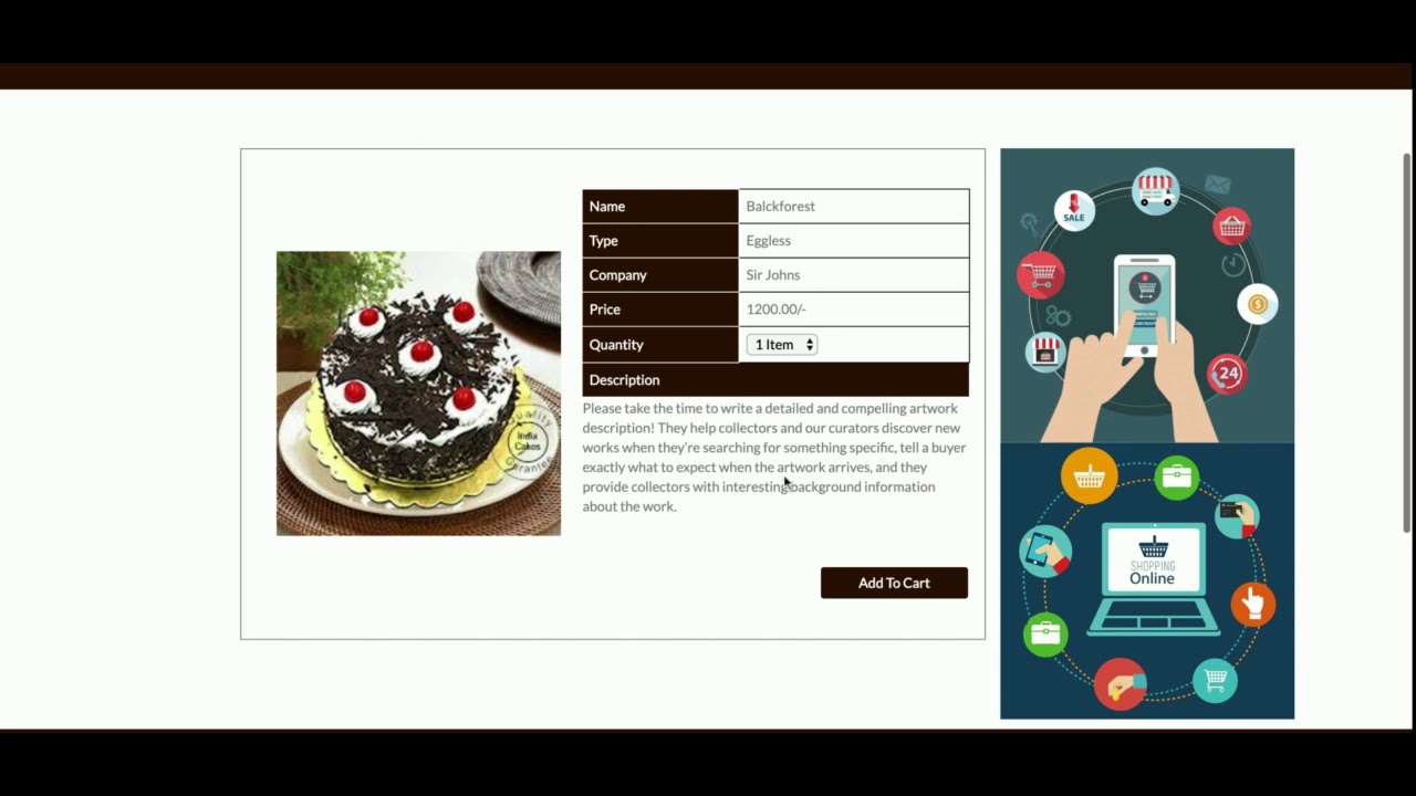 Online Cake Shop | Python Django Project Tutorial