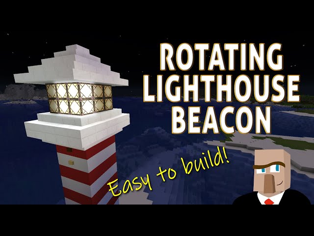 How to build a lighthouse in Minecraft