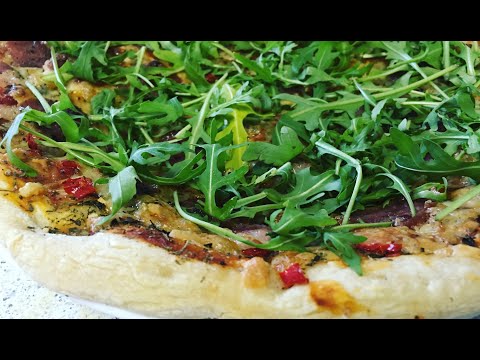 Great Pizza Recipe | Pizza Mascarpone e Rucola