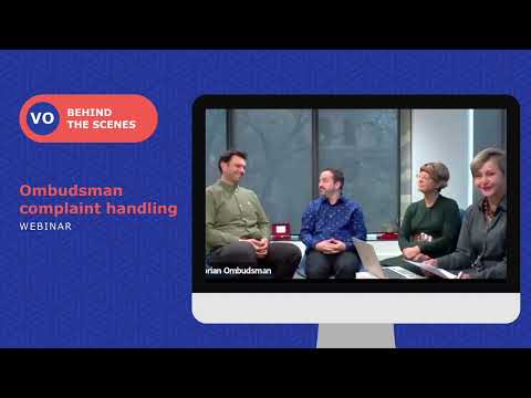 Behind the Scenes... Ombudsman Complaint Handling