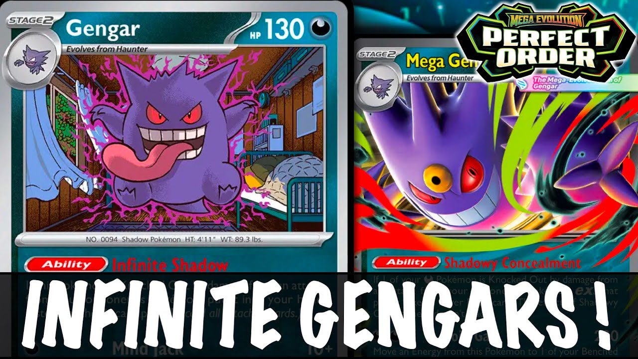 GENGAR Shadow Clone Jutsu ! Have an Infinite Army of Gengars ! (PERFECT ORDER) PTCG Live