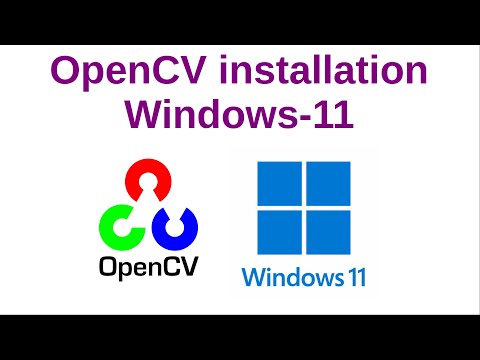 How to install OpenCV on Windows | 2024