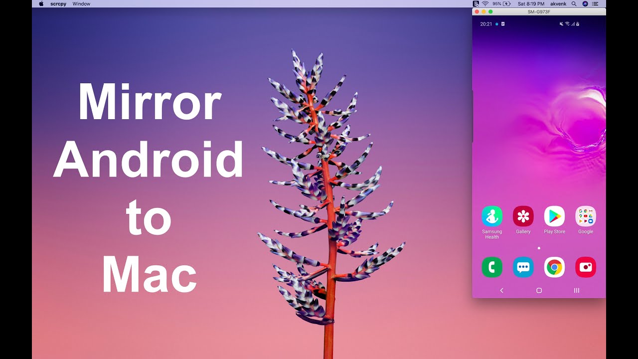 scrcpy - Mirror Android Phone to Mac Like a Pro [No apps / Ads] [Free]