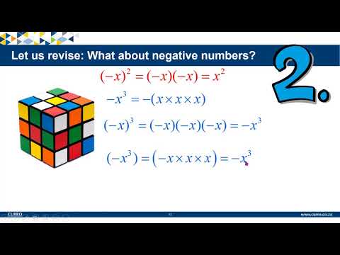 Algebraic expressions: cubes