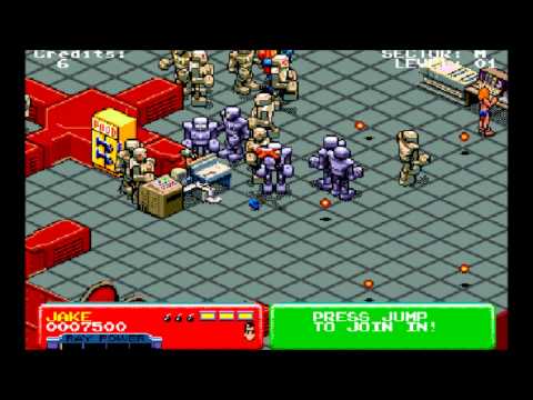 Escape From The Planet Of The Robot Monsters - Videogame by Atari Games ...