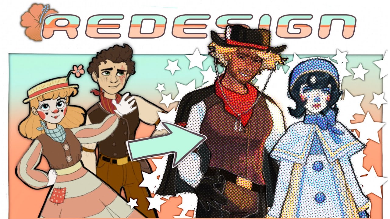 REDESIGNING MY FIRST COMIC CHARACTERS (speedpaint and commentary)