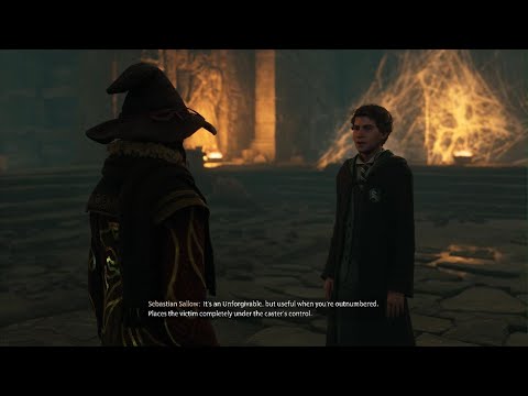 Hogwarts Legacy How To Unlock The Imperio Spell (unforgivable curse)