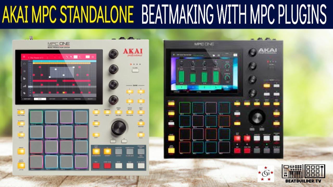 AKAI MPC STANDALONE WITH MPC PLUGINS BEATMAKING 2022