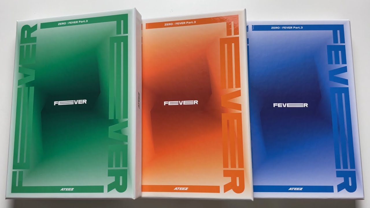 ♡Unboxing ATEEZ 에이티즈 7th Mini Album ZERO: FEVER PART.3 (A, Diary & Z Ver.)♡
