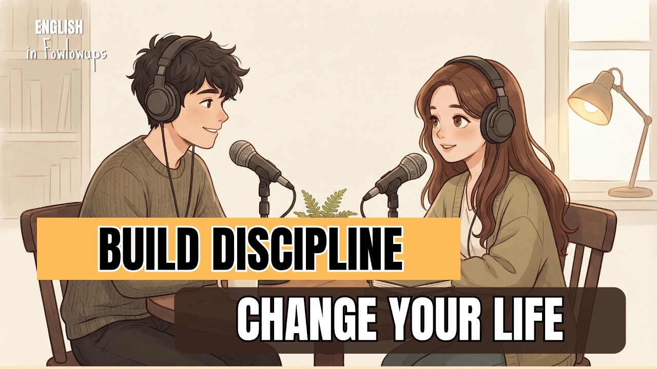 Be More Disciplined | Talk Self-Improvement in Easy English | Easy English Podcast