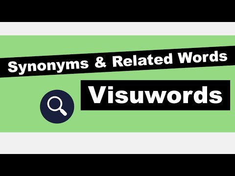 Visuwords | A Visual Dictionary | Five Minute Friday
