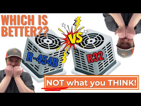 R454B Vs. R32, which is better? Not what you THINK!