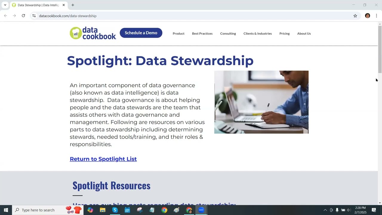 Data Stewardship Spotlight