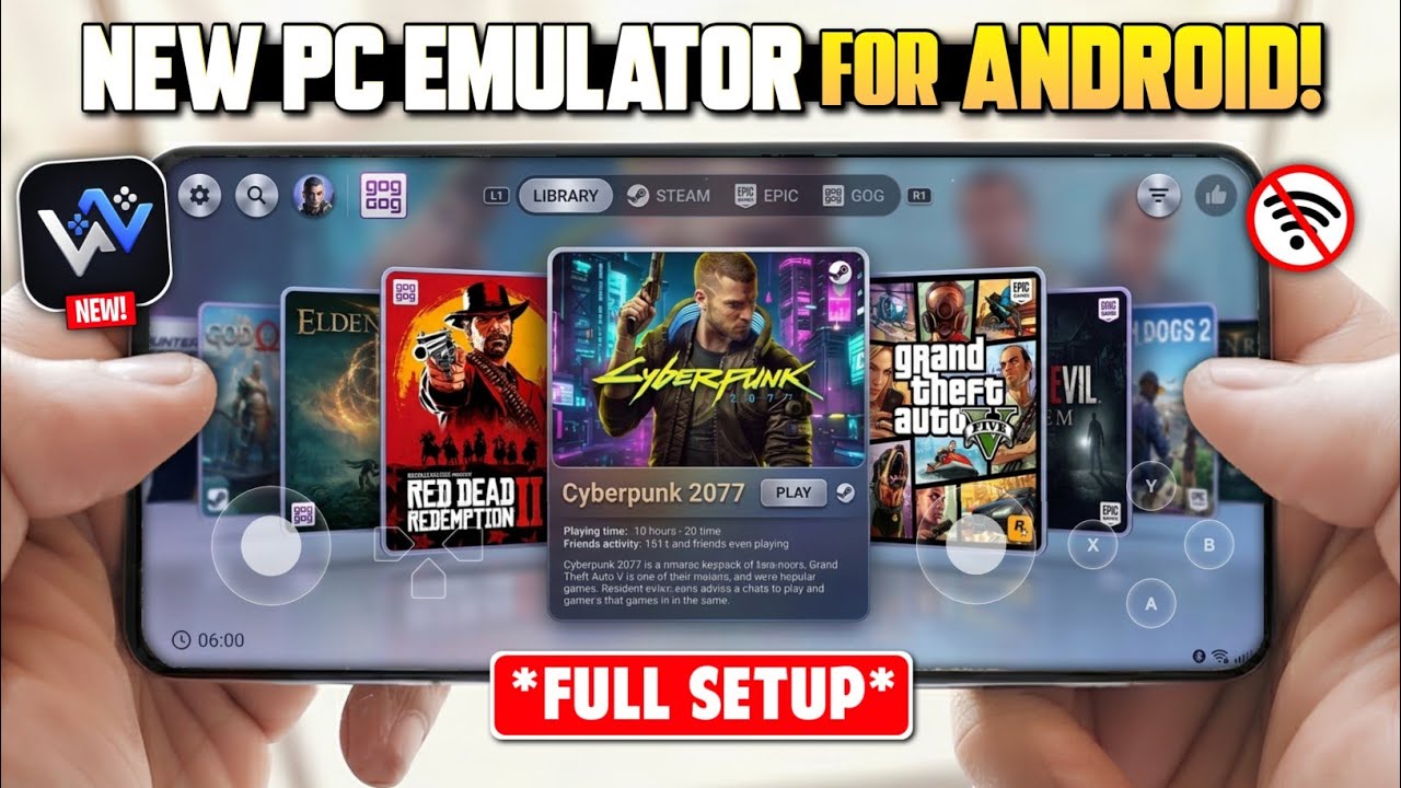 🚀 Play PC Games on Android Offline! WinNative Emulator Full Setup – Better Than Winlator & GameHub?