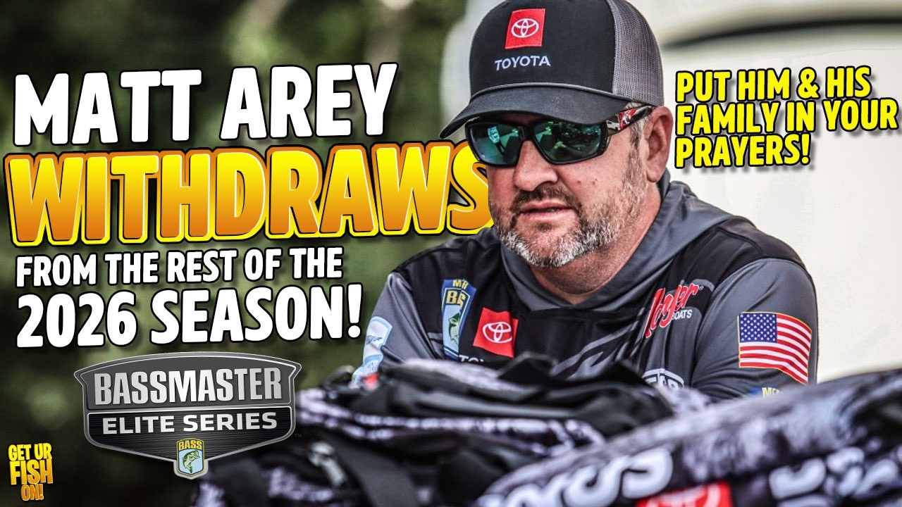 Bassmaster Angler Matt Aery Steps Away From 2026 Season!