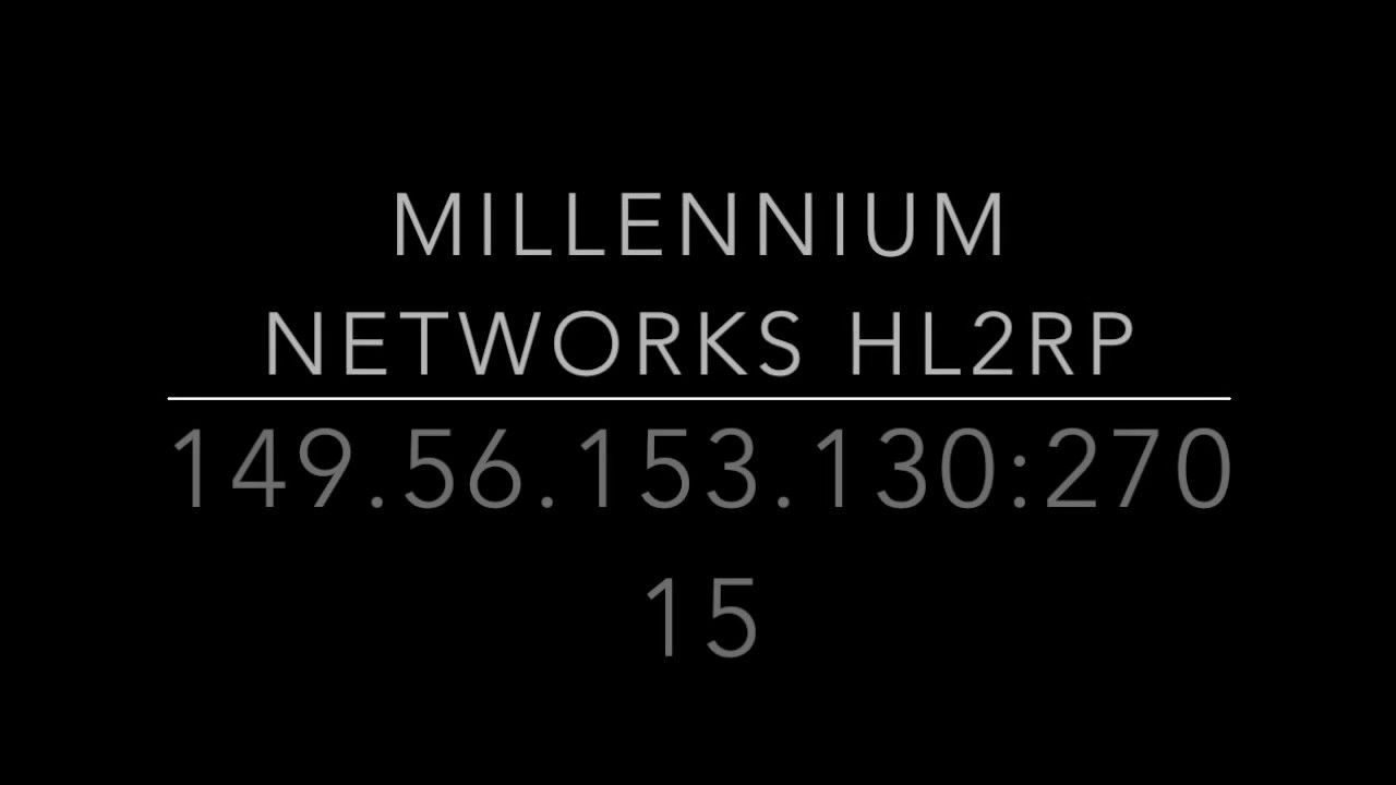 Millennium Networks HL2RP Trailer